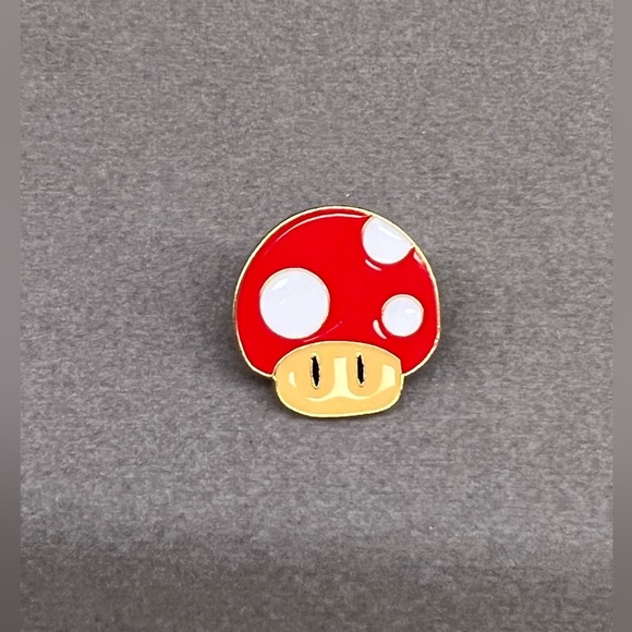 Jewelry | 315 Cute Mushroom 1up Super Mario Pin Brooch | Poshmark